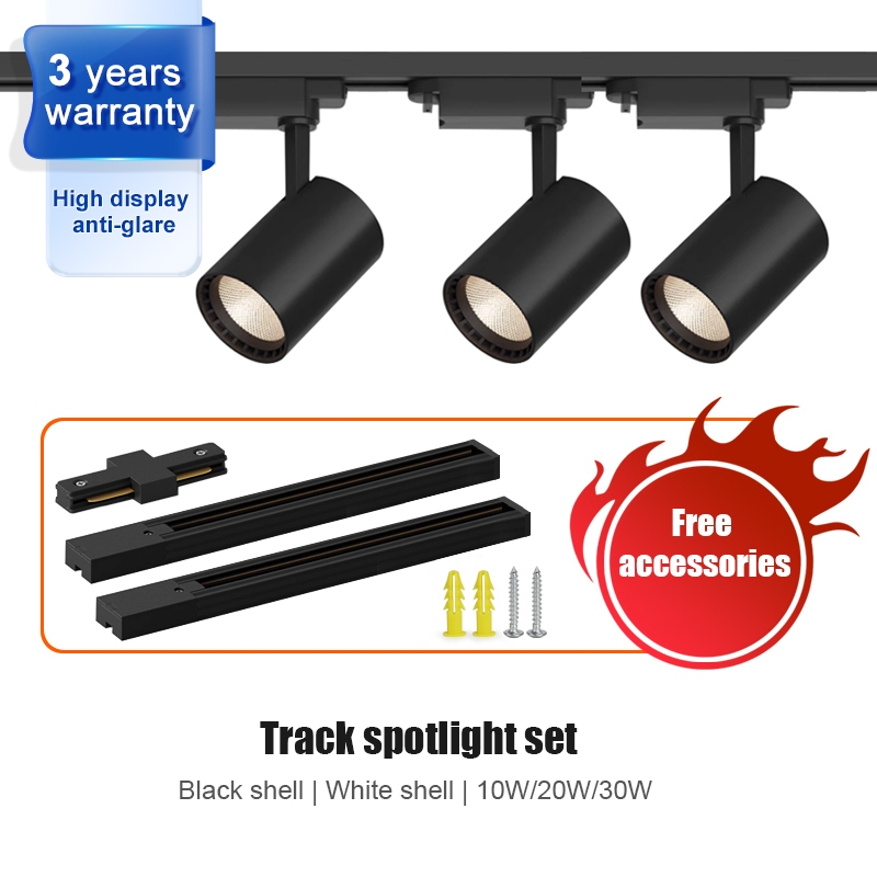 3-light 1-meter track combination! Flexible installation of 1-meter ...