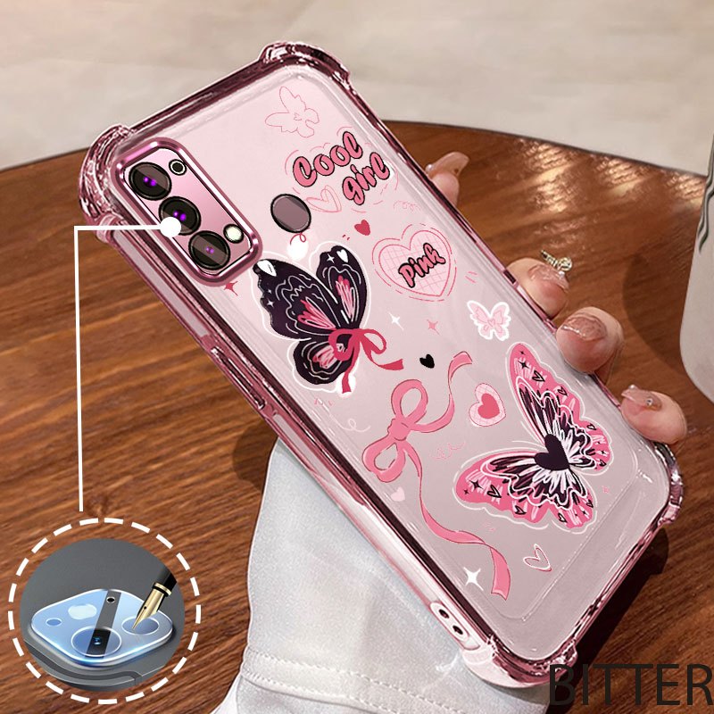 Case For Realme 7i c17 Imported material butterfly pattern shockproof ...