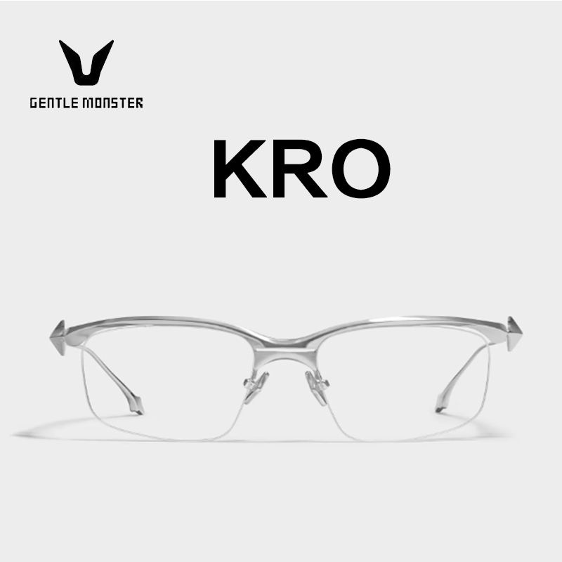 Gentle monster KRO GLASSES 2024 GM Korean Fashion Eyewear titanium ...