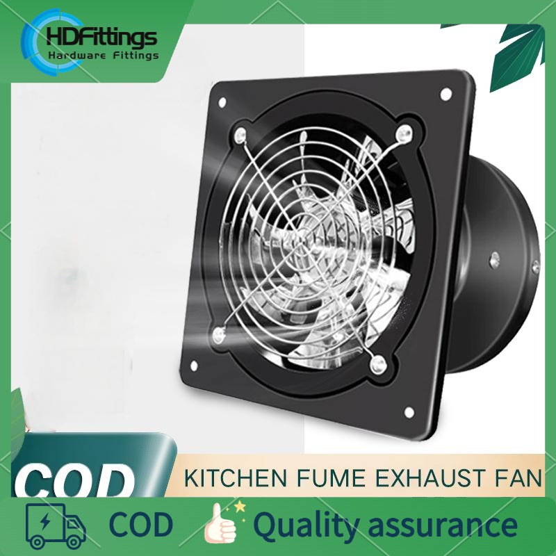 Powerful exhaust fan household window type oil fume exhaust fan ...
