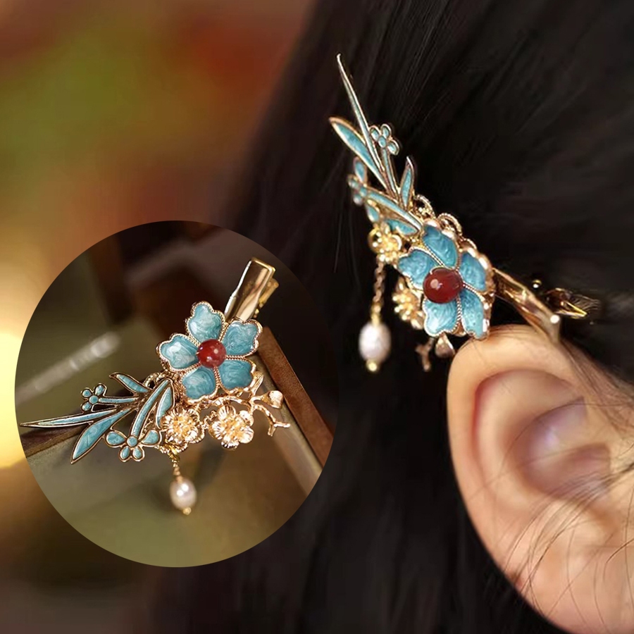 National Style Duckbill Clip Hair Clip Female Side Clip New Chinese ...
