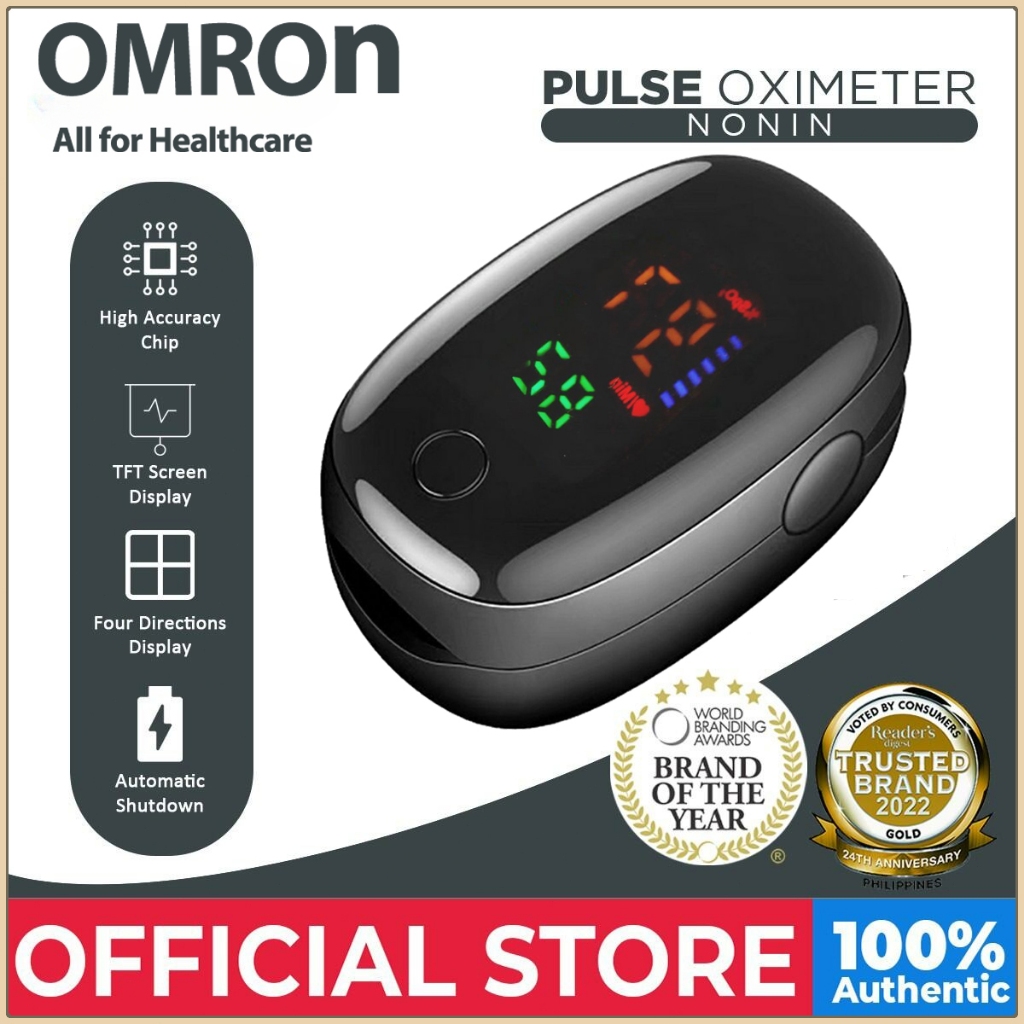 100%genuine Omron Pulse Oximeter Omron Blood Oxygen Saturation Monitor ...