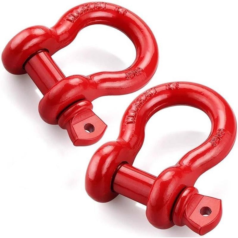 Stainless & Galvanized Shackle Steel D-Type Shackle Screw Pin Stainless ...