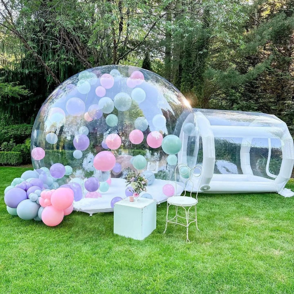Different colors Inflatable Bubble House Bubble Tent Bubble House Dome ...