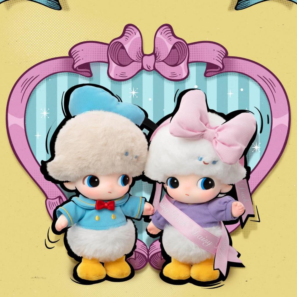 POP MART DIMOO WORLD×DISNEY Series PLUSH TOY Key Ring Cute Kawaii ...