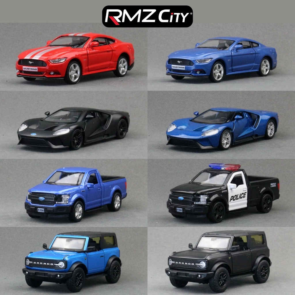 RMZ CITY 1/36 Ford Series Simulation Die Cast Car Models Diecast Alloy ...