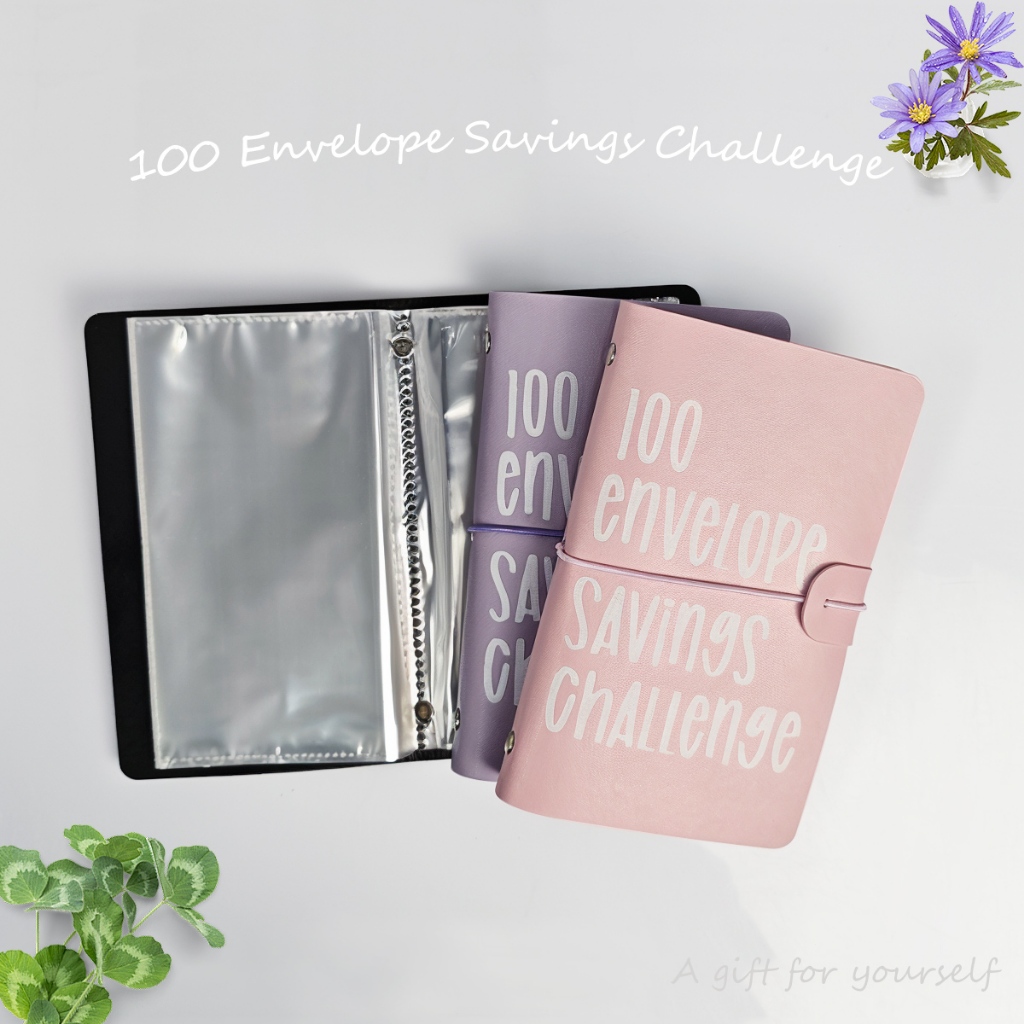 100 Araw na Pag-iipon Challenge Budget binder book Savings Challenge ...