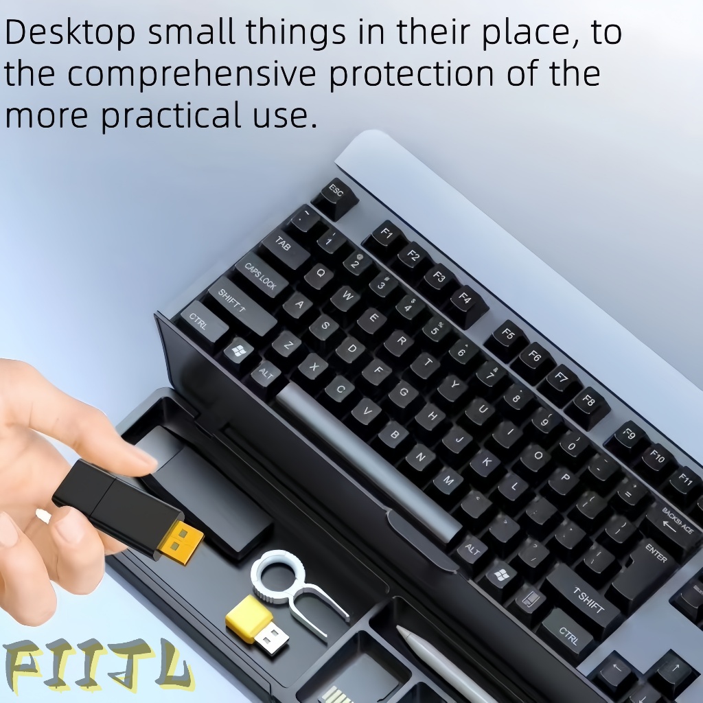 FIITL Ergonomic Keyboard Wrist Support Pad, Soft Support for Wrist ...