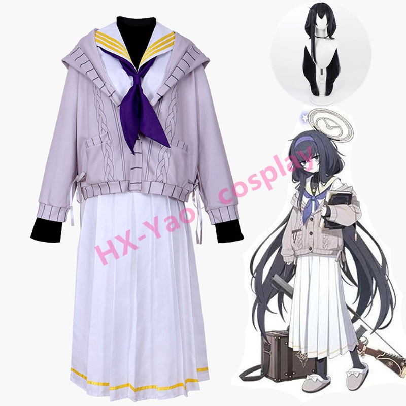 [Ready Stock] Blue Archive cosplay Anime Costume Koga Ui cosplay Game ...