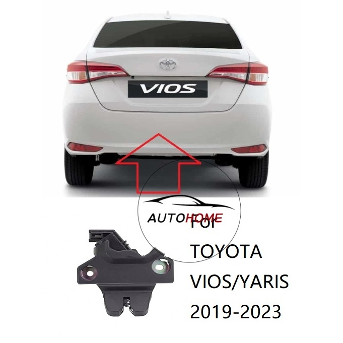 Trunk Lid Lock tailgate latch For TOYOTA VIOS YARIS 2019 2020 2021 2022 ...