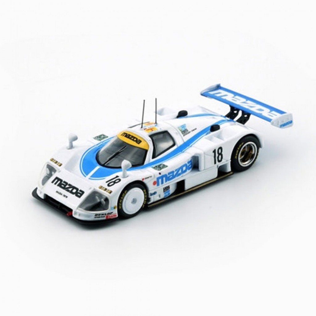 BM Creations 64B0438 1/64 Mazda 787B #18 White 1991 24h Le Mans Canada ...
