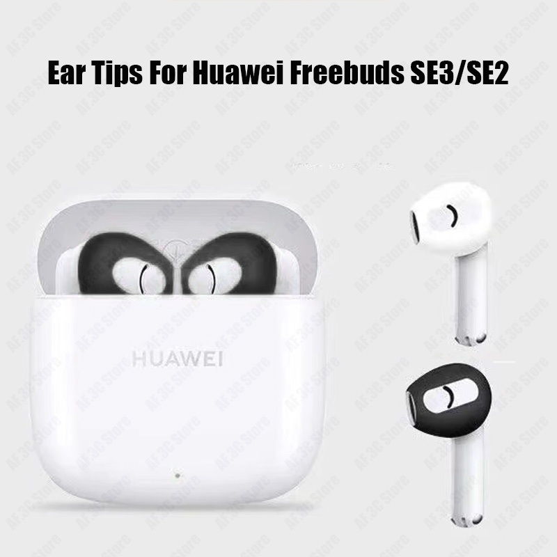 Replacement Ear Tips Cover for Huawei Freebuds Se3/Se2, Ultra-Thin Silicone Eartips forHuawei ...