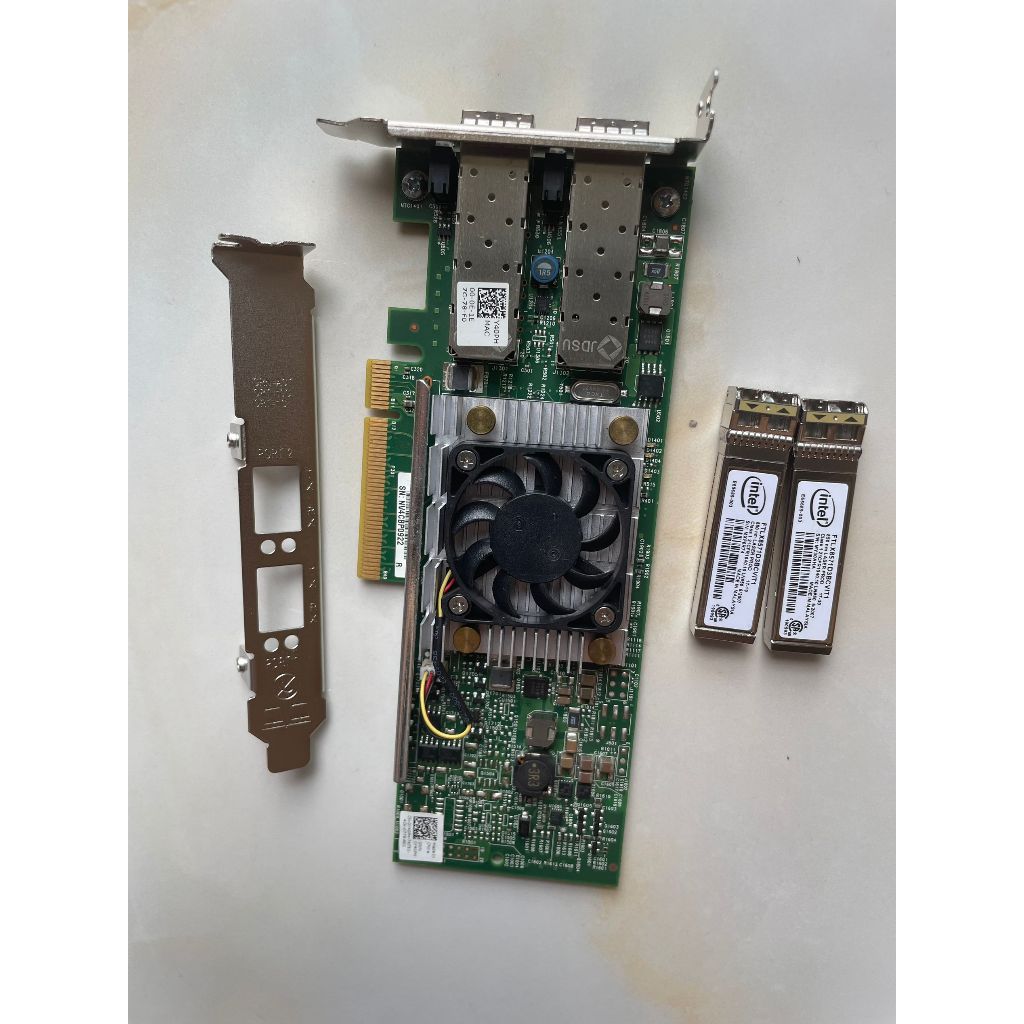 [Ready Stock] DELL SFP 10G Dual Port 0N20KJ 0Y40PH BCM57810S Chip 1 ...