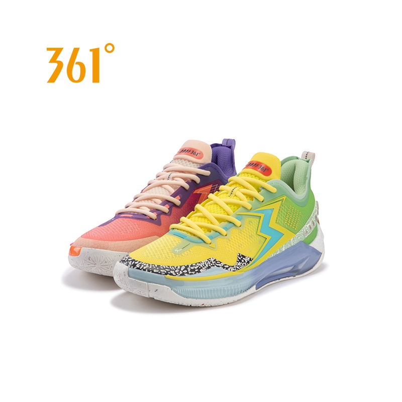 361 Degrees Big3 5.0 Quick Pro Men Basketball Shoes Wear-Resistant ...