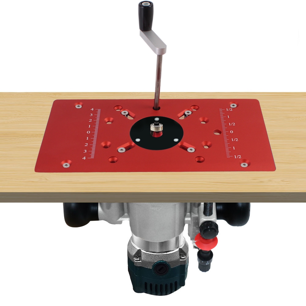 Aluminium Router Table Insert Plate Router Table Lifting Base ...