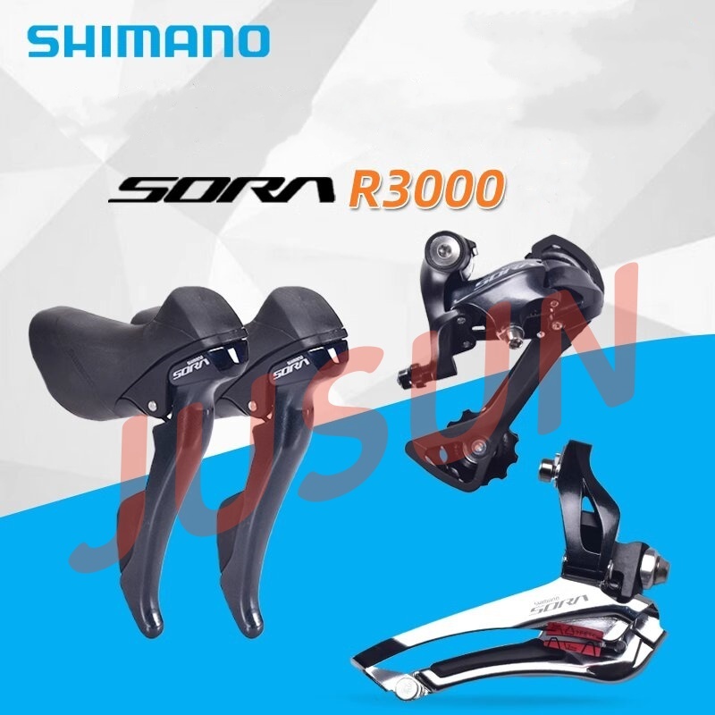 Shimano SORA R3000 Groupset 2×9 Speed 18S Road Bicycle Bike GS ...