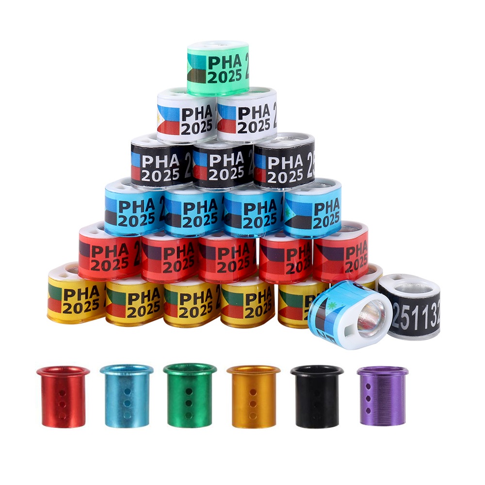 Pigeon Inner Ring Aluminum Ring with Hole 2025 Oval Ring Set Foot Ring ...