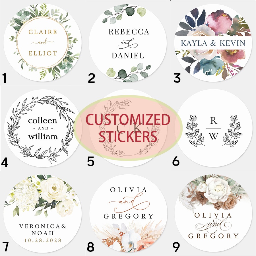 Custom Stickers Personalized Logo Labels Any Size & Shape | Free Design ...
