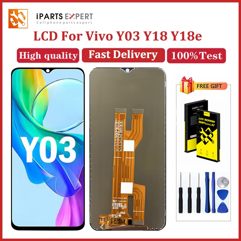 IPARTSEXPERT 6.56" LCD Tested V2332 Display For VIVO Y03 LCD Display ...