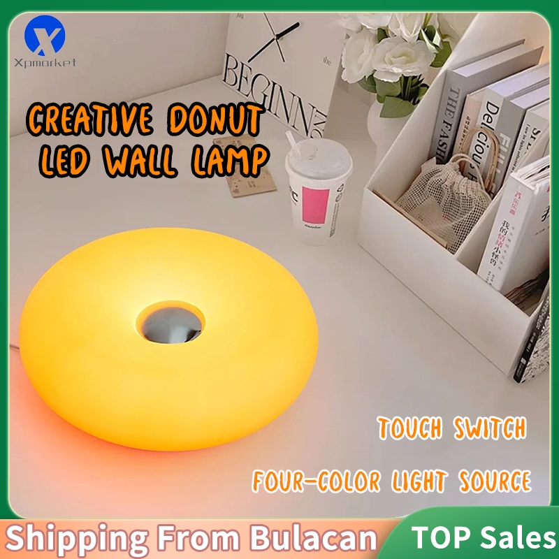 Donut Wall Lamp LED Lamp Indoor Home Decoration Living Lamp Donut ...