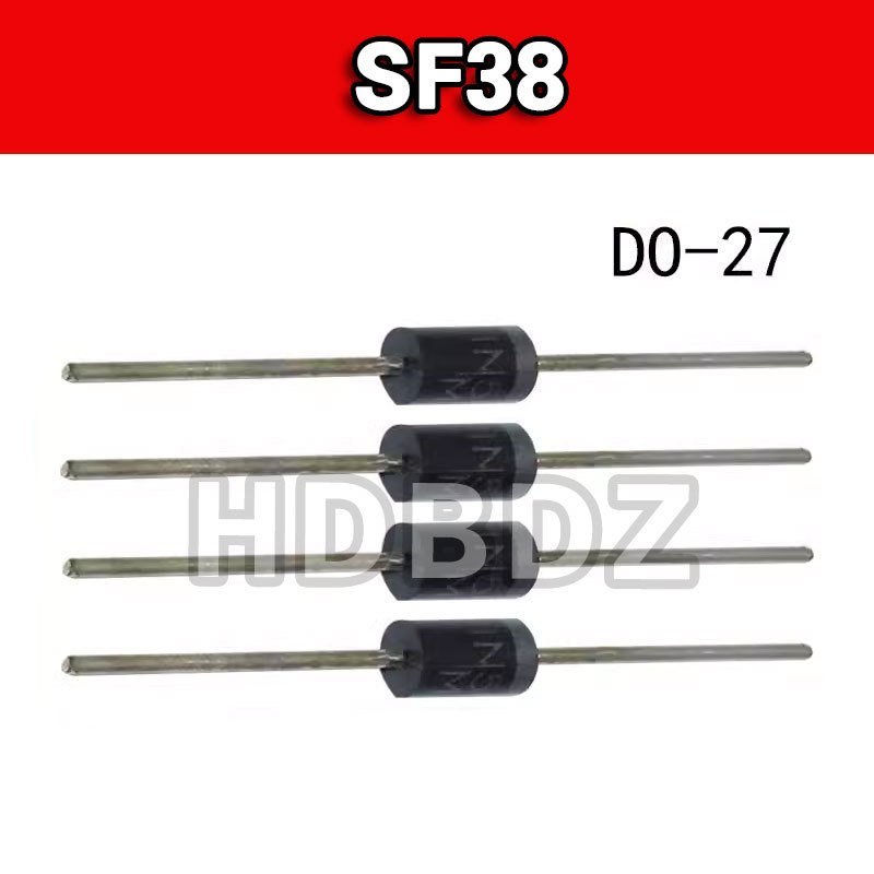 20~50PCS SF38 DO-27 3A 1200V Quick Recovery Shoteki Diode IC | Shopee ...