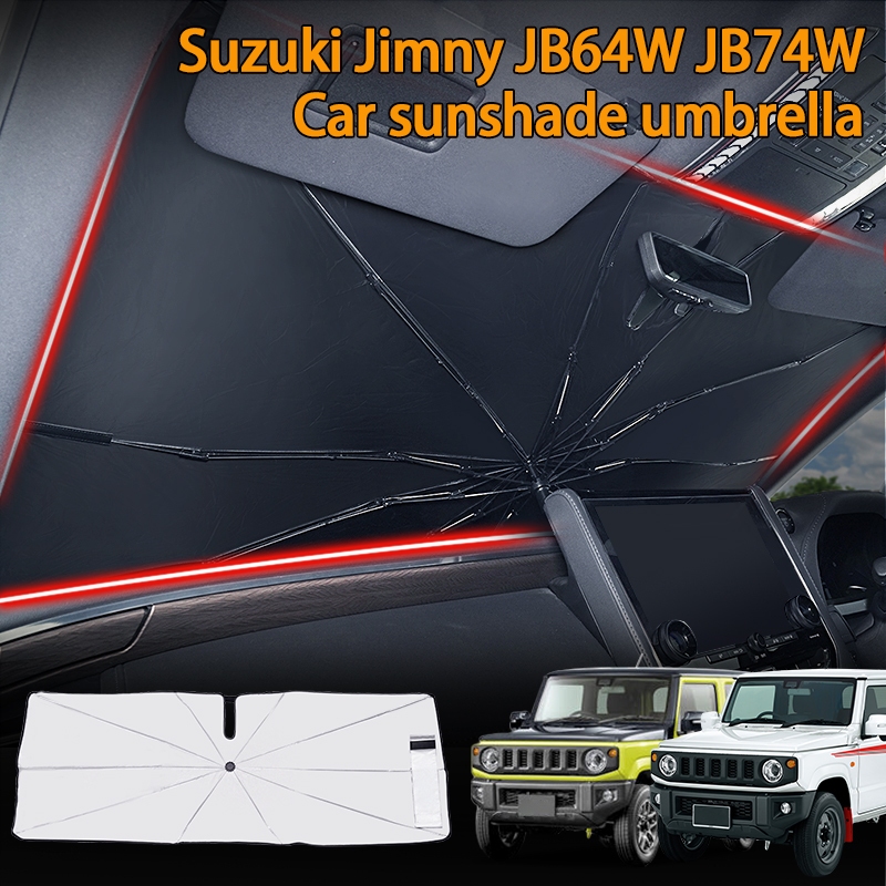 Suzuki Jimny JB64W JB74W (2018-present) Car sun shade umbrella car windshield UV cover ...