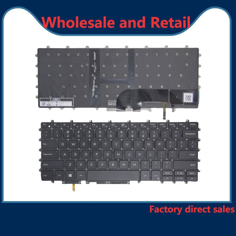 Dell XPS 15 9575/XPS 15 P73F/XPS 15 7590/XPS 15 M5540 Laptop Keyboard ...