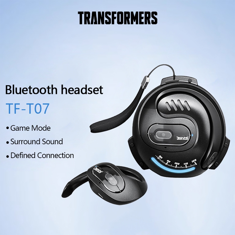 Transformers TF-T07 Bluetooth Earphone Wireless HIFI Sound Quality Intelligent Touch Waterproof ...