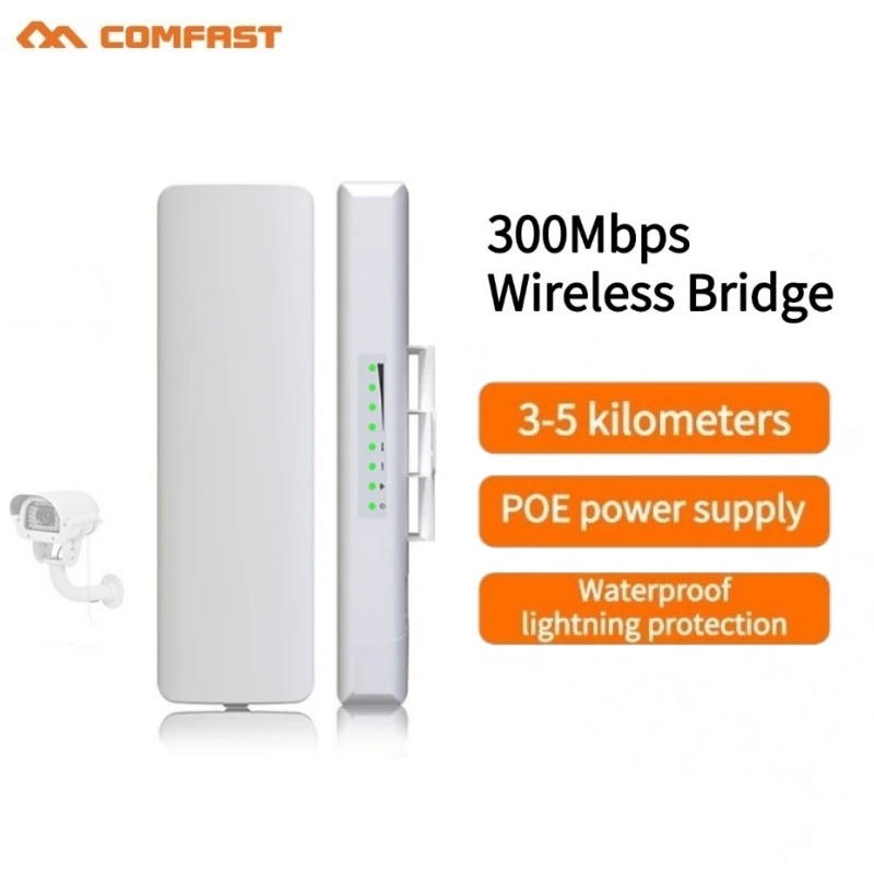 Comfast CF-E314N V2 300Mbps WiFi CPE 3-5KM Range Outdoor Wireless ...