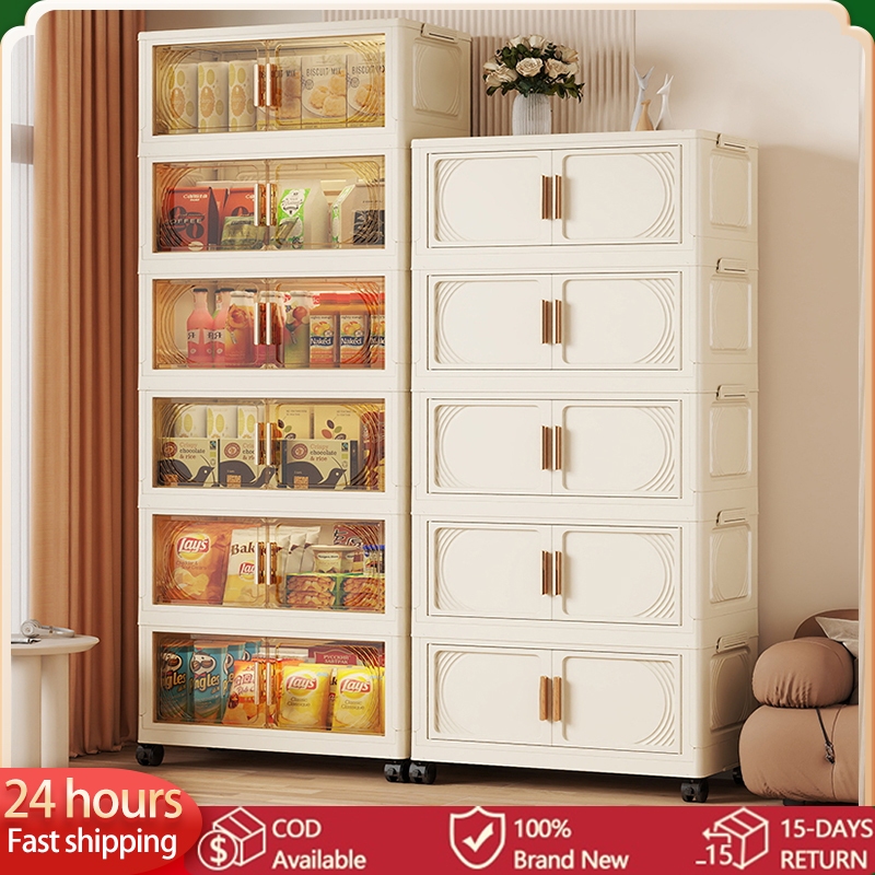 Newly upgraded 70cm foldable cabinet kitchen Durabox drawer plastic ...