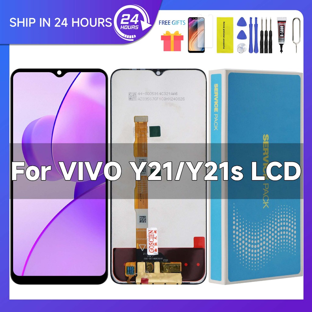 LCD For VIVO Y21 Y21S Y21T Y15A Y15S Y16 Y02S Y21A Y21E Y21G Y30 5G ...