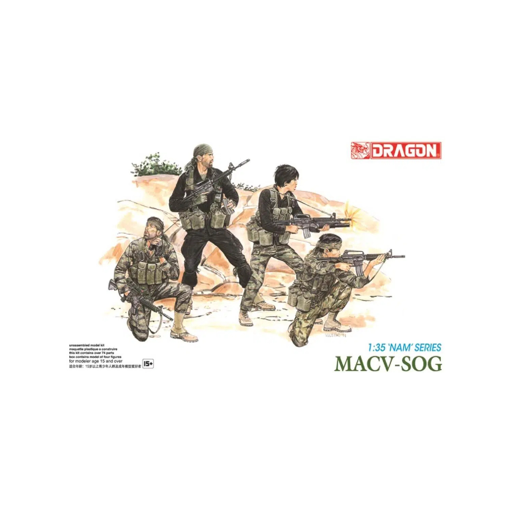 Dragon 3306 MACV-SOG 1/35 'Nam' Series Model Kit | Shopee Philippines