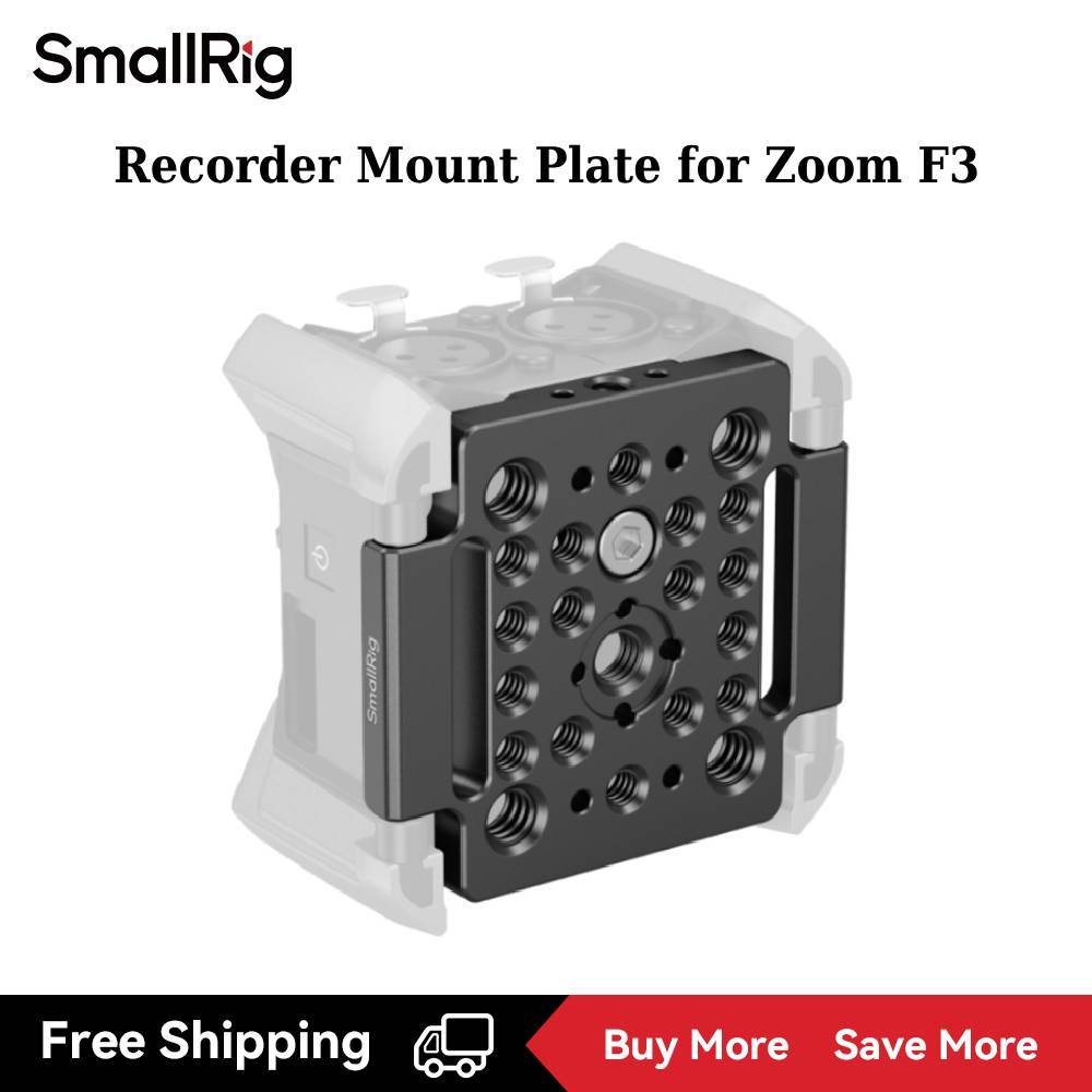 SmallRig Recorder Mount Plate for Zoom F3 MD4883 | Shopee Philippines