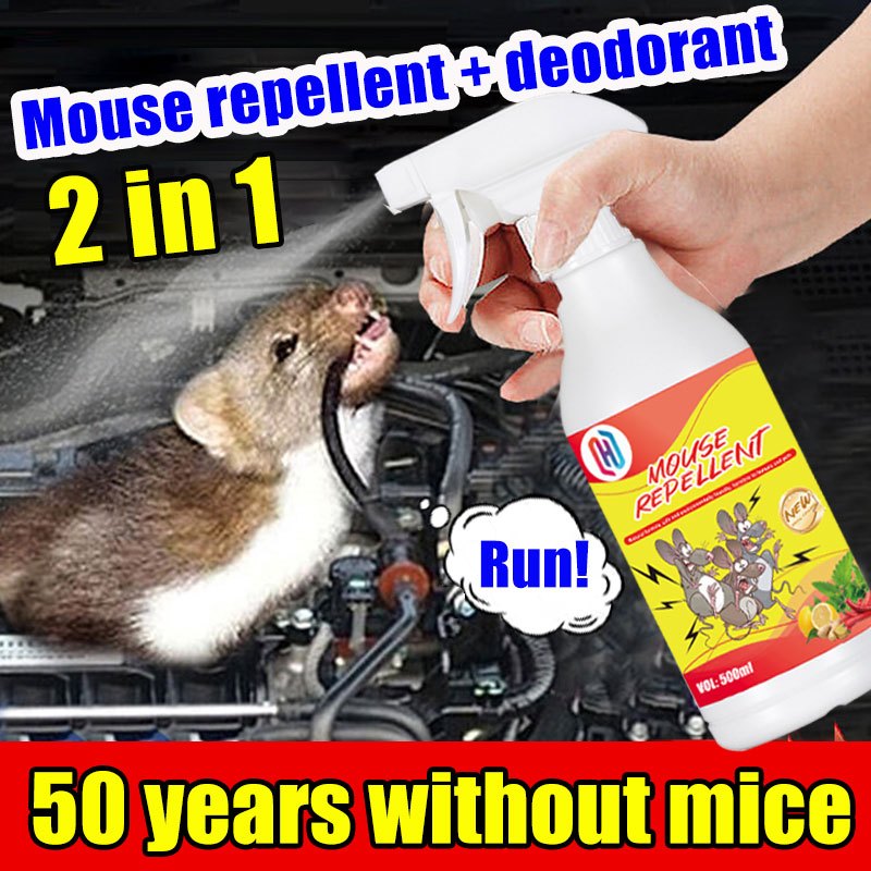 50 years without mice Rat Repellent 500ML rat killer poison home Anti ...