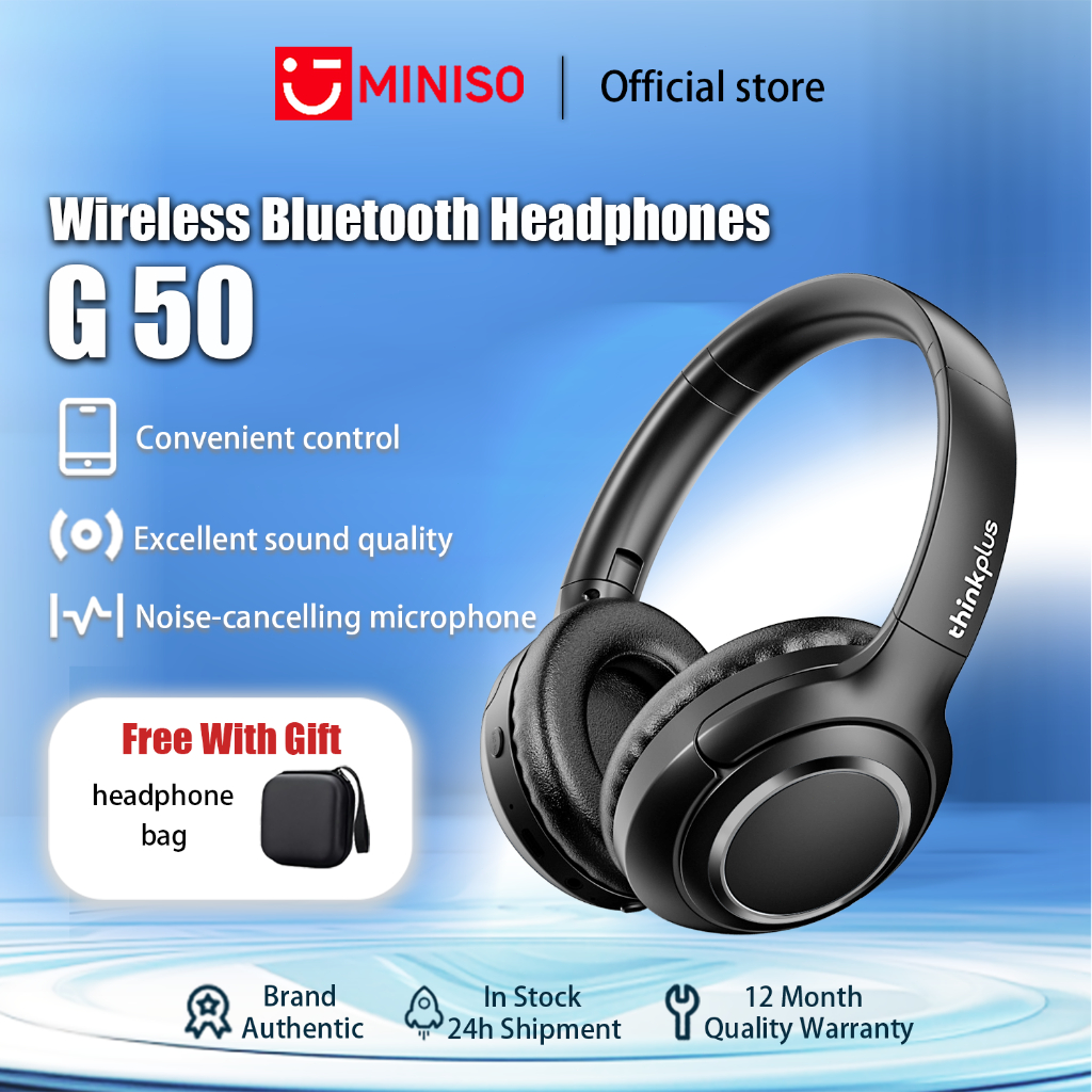 MINISO G50 Wireless Headset Bluetooth 5.4 Foldable Bluetooth Headset ...
