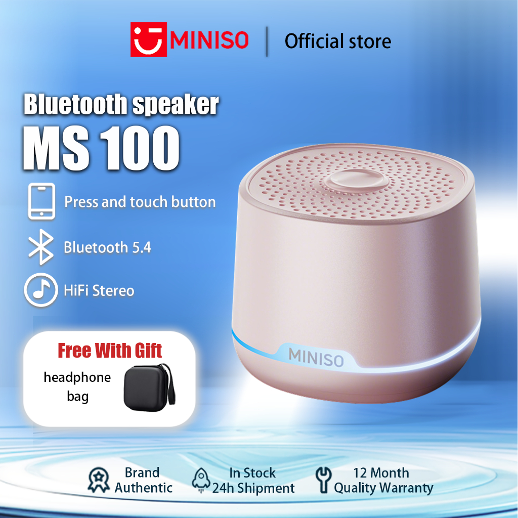 MINISO M100 Bluetooth Speaker Mini Bluetooth Speaker True Wireless HD ...