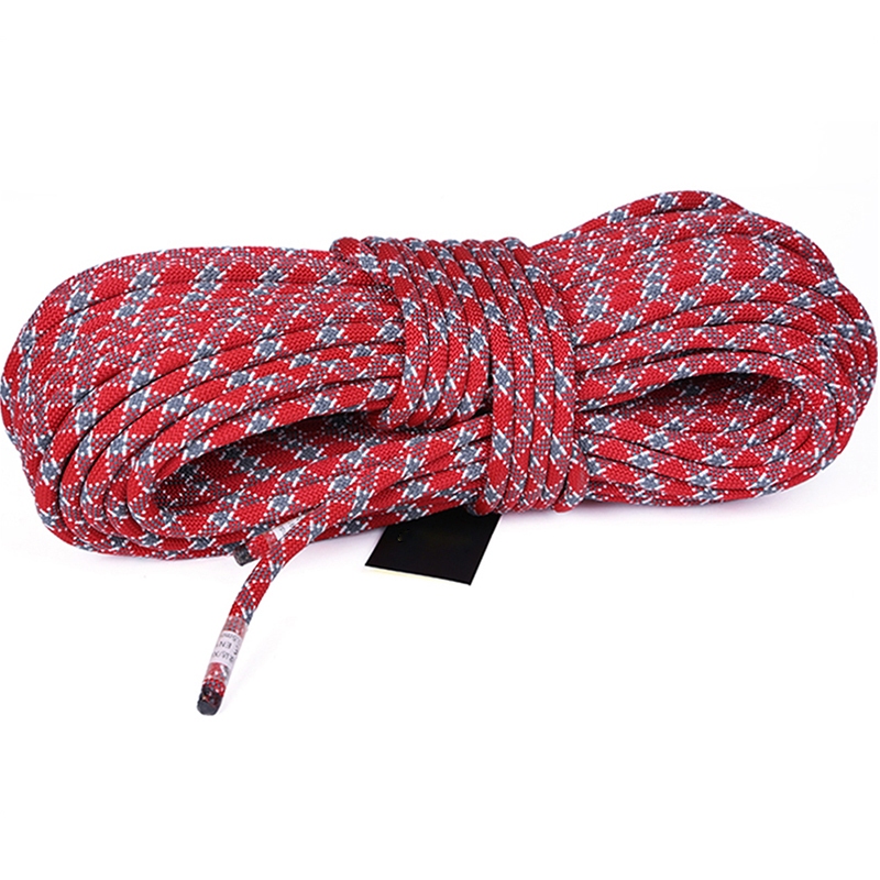 Kernmantle Climbing Static Rope 10.5mm 12mm 30m 50m 100m Rescue Rigging ...