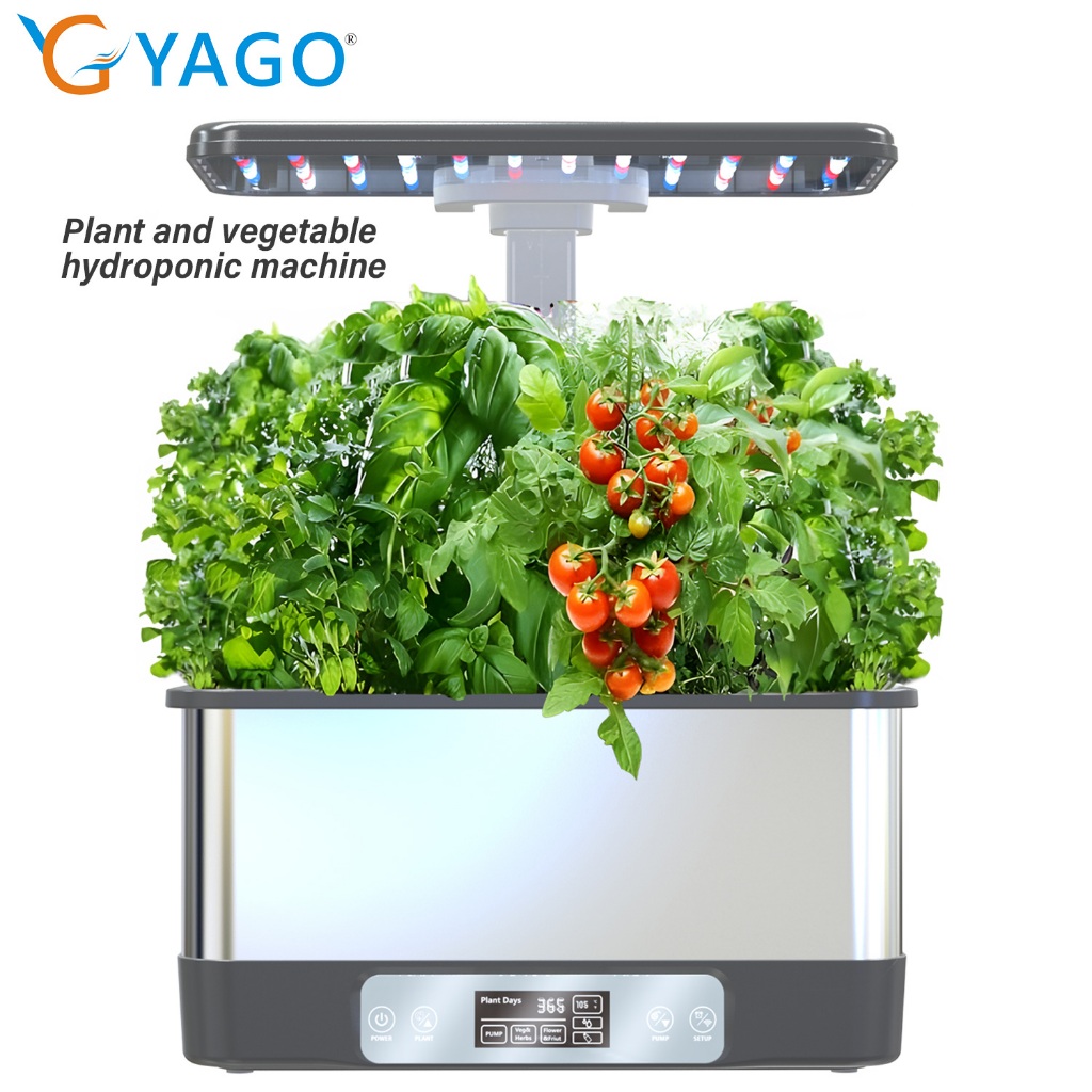 YAGO Smart Hydroponic System -LED Grow Light with TUYA APP Control ...