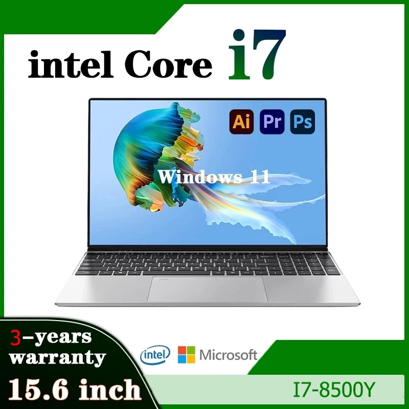 【Three-year warranty】15.6" Fingerprint Unlock Windows 11 Pro Intel Core ...