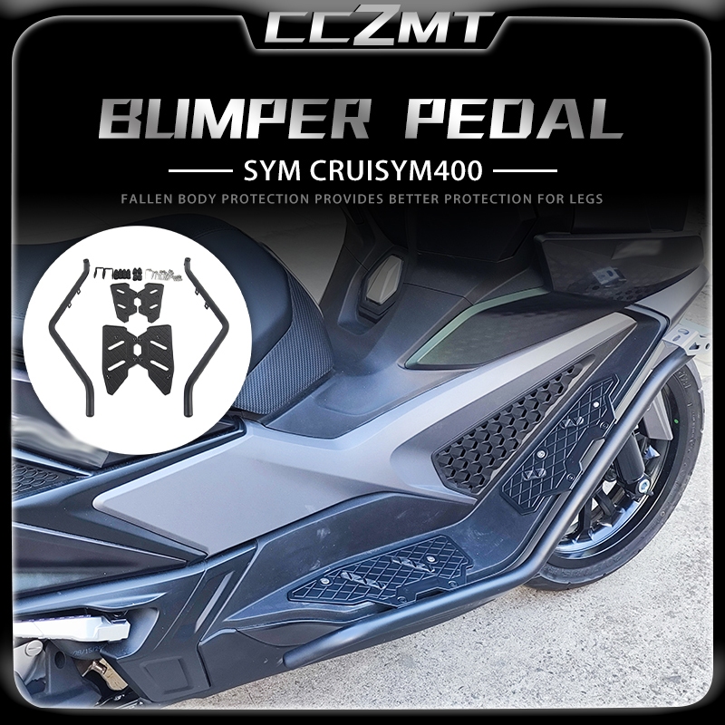 Motorcycle Bumper High Motorcycle Engine Guard Crash Bar Frame Bumper ...