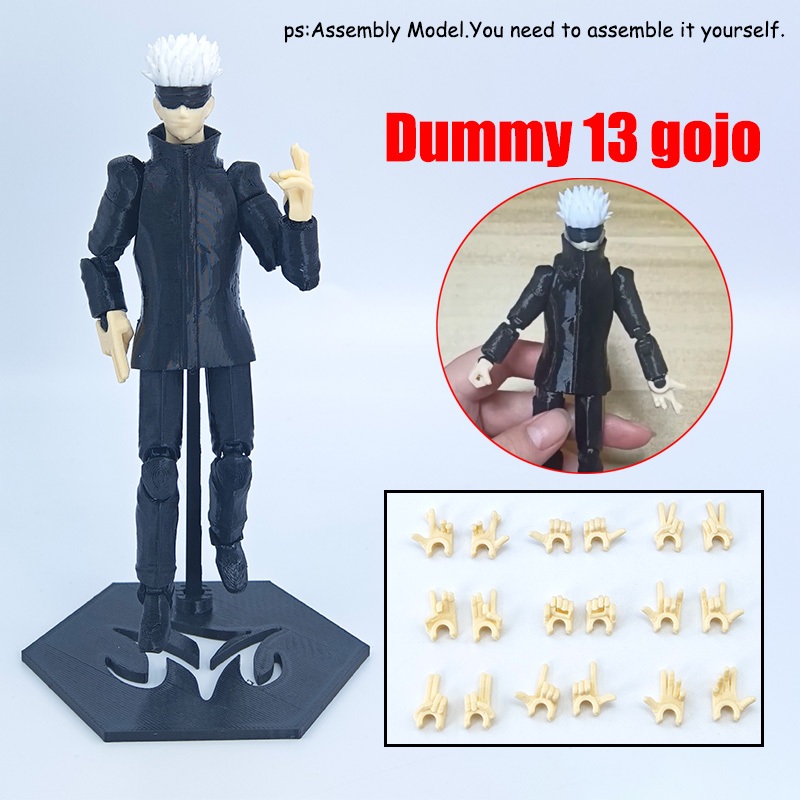 Geto Dummy 13 Action Figure Gojo Jujutsu Kaisen T13 Gojo Satoru Movable ...