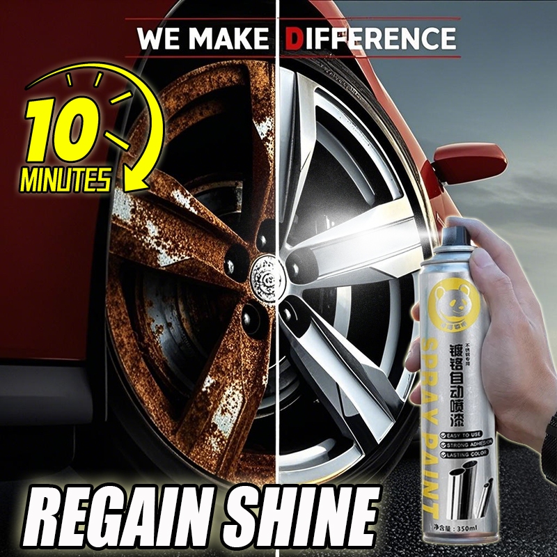 350ml Car Motorcycle Bike Rust Remover Spray Spray Paint Metal Surface ...
