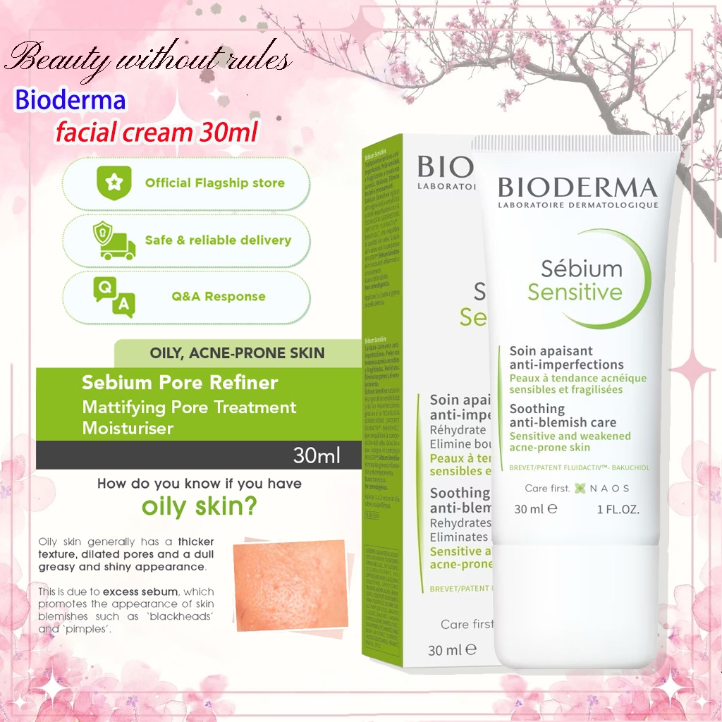Bioderma facial cream 30ml Bioderma Sebium Pore Refiner Pore Treatment ...