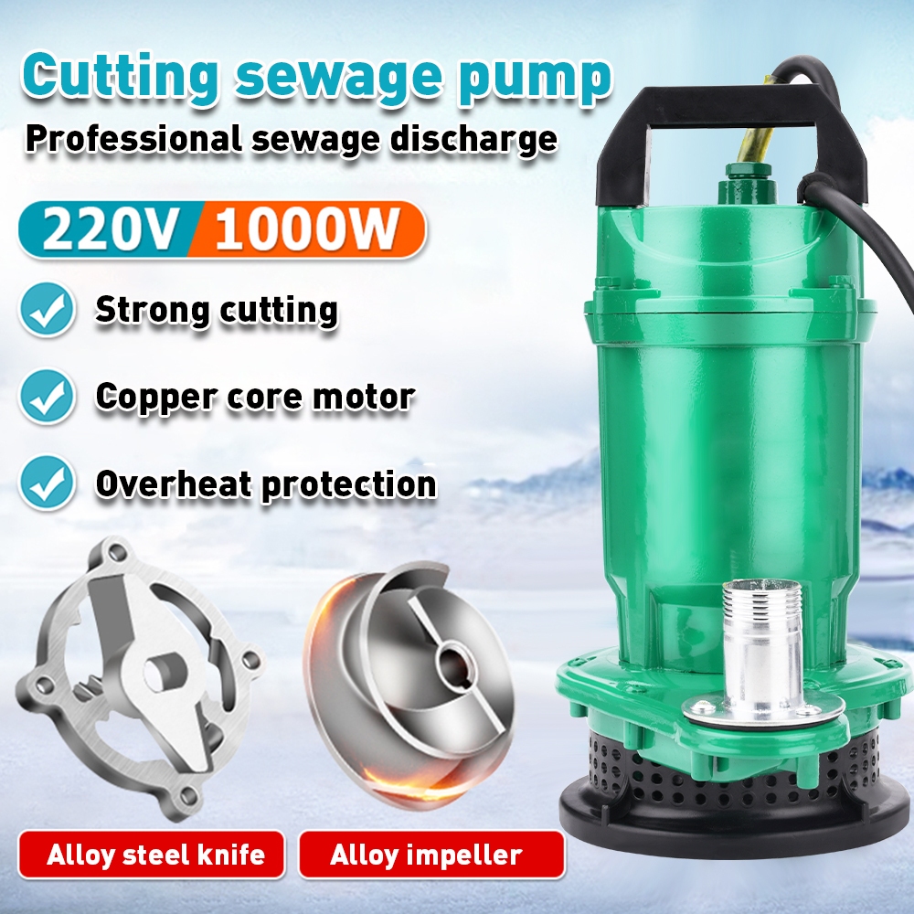 【COD】220V Submersible Water Pump Heavy Duty 2HP High Lift Water Pump ...