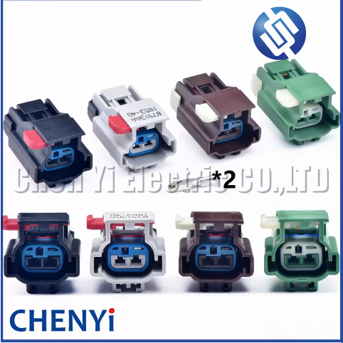 2 Pin automotive waterproof connector Air solenoid valve plug 54200207 ...