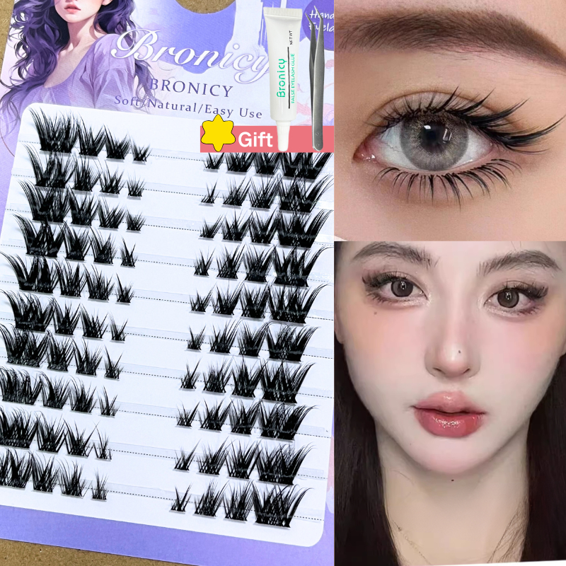 False Eyelashes European and American Comic Eyelashes Fake Eyelash Soft ...