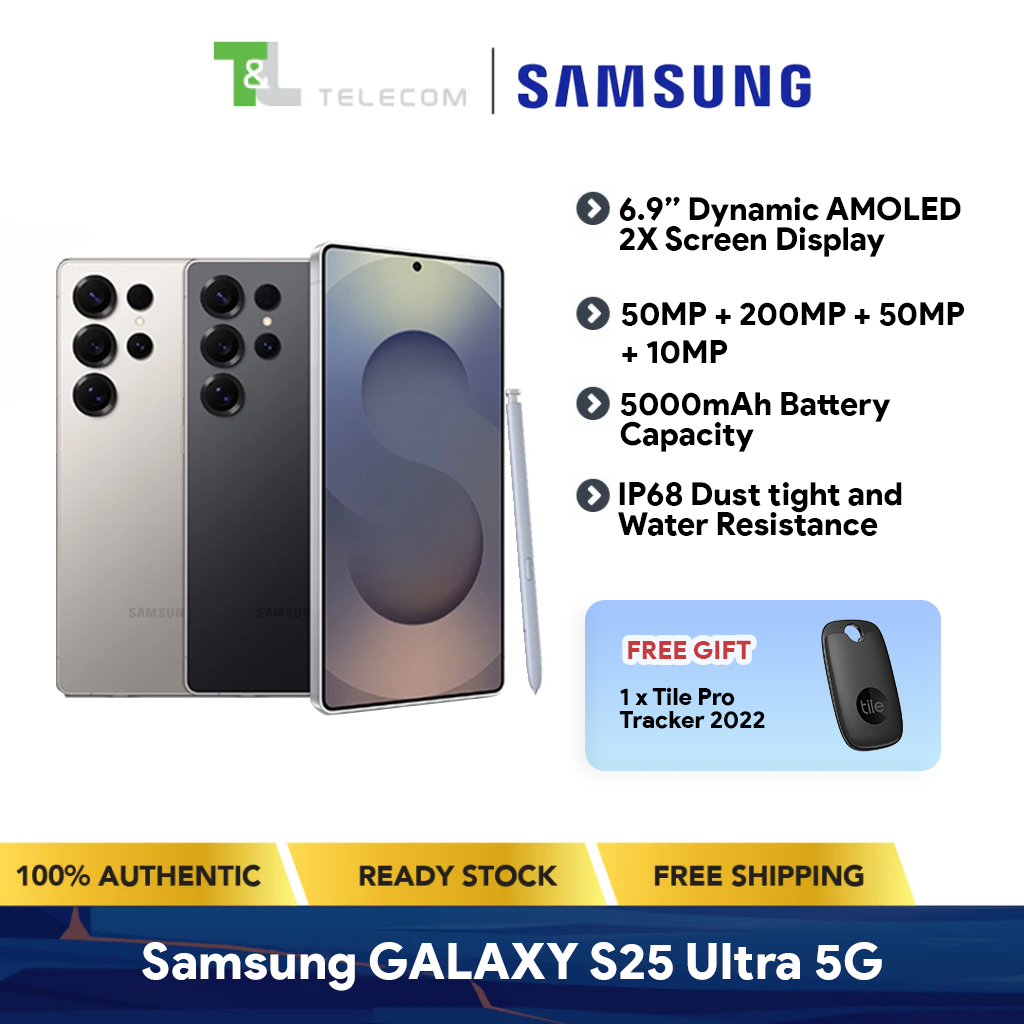 Samsung Galaxy S25 Ultra 5G | 5000mAh Battery | Advanced ProVisual Engine | Shopee Philippines