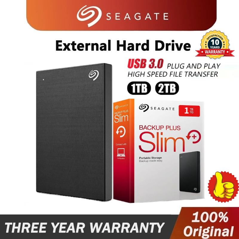 Seagate Original 1TB 2TB External hard drive One Touch with Password ...