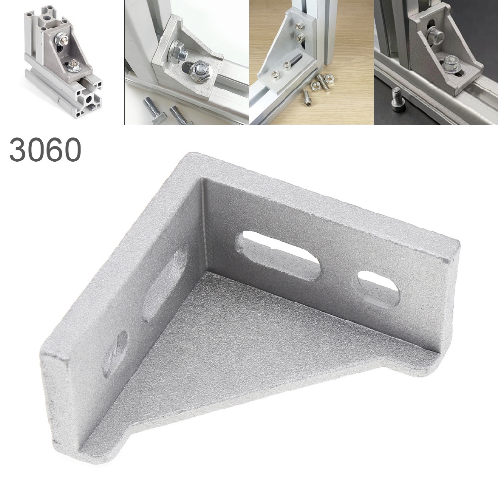 3060 Aluminum Corner 30x60 L Shape Right Angle Support Connector ...