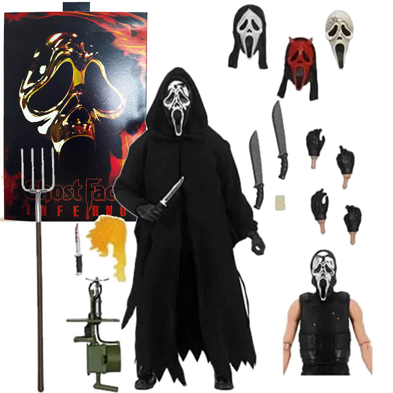 NECA Ghostface Inferno Ultimate 7" Action Figure Scream Movie ...